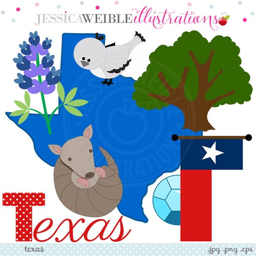 Texas the Lone Star State Vintage Design Poster. Cut Files for | Etsy