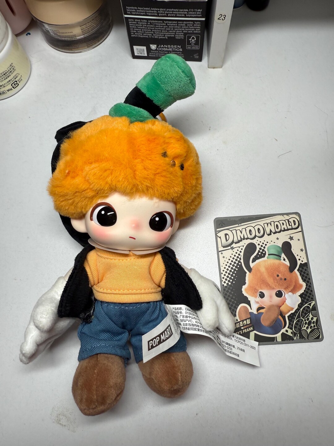 DIMOO WORLD × DISNEY Series-vinyl Plush Keychain - Goofy's Prank - Etsy