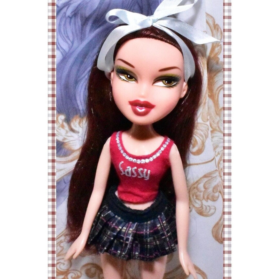 VINTAGE MGA Bratz Hollywood Style Katia Doll Sassy Top Restyled ...