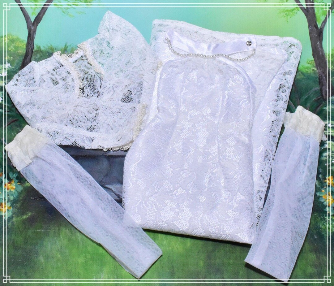 1/3 BJD Volks Super Dollfie SD SD13 Sdgr White Lace Dress Balljointed ...