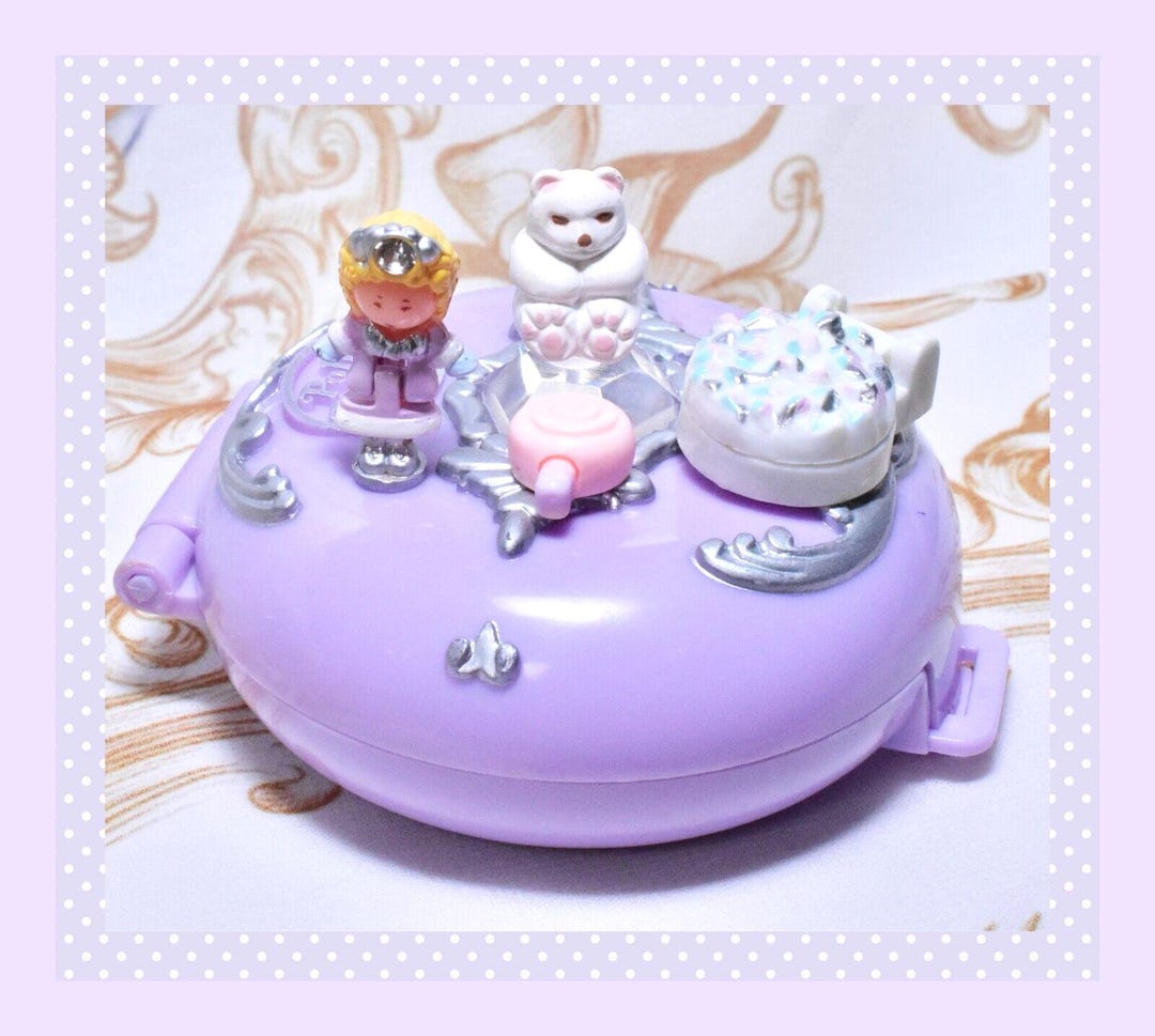 Polly Pocket VINTAGE 1992 Princess Polly's Ice Kingdom Jeweled Iceland ...