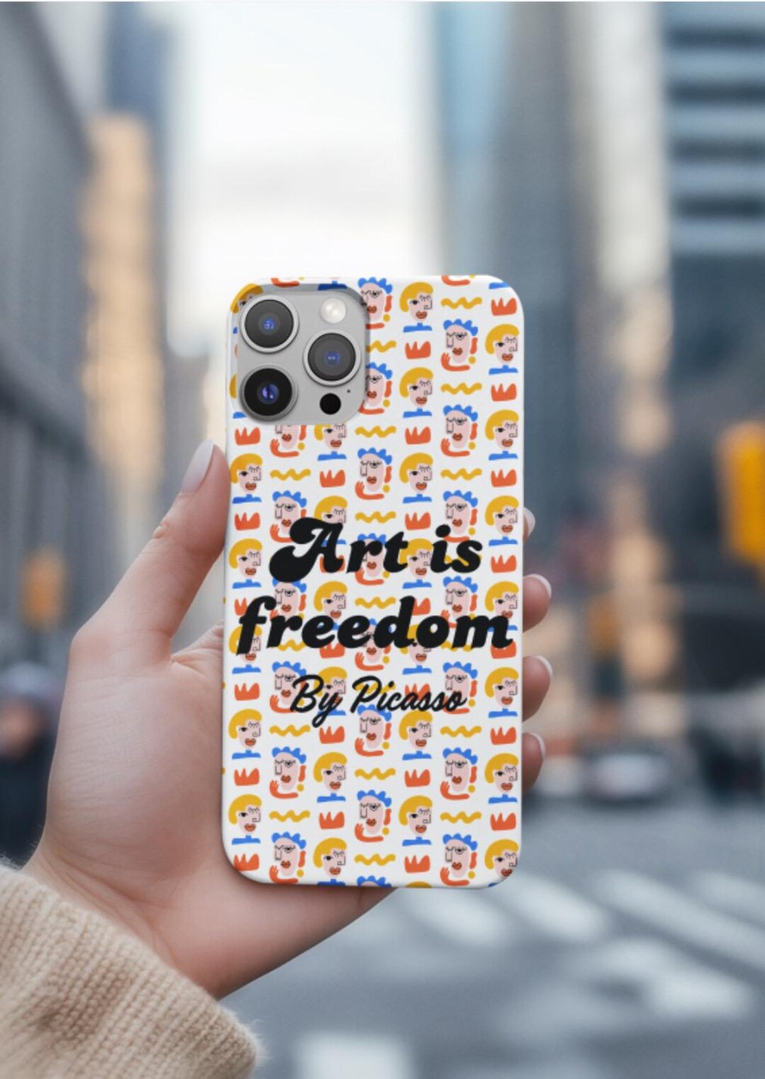 Abstract Picasso Phone Case, Cool Art Tough Phone Cases for Iphone ...