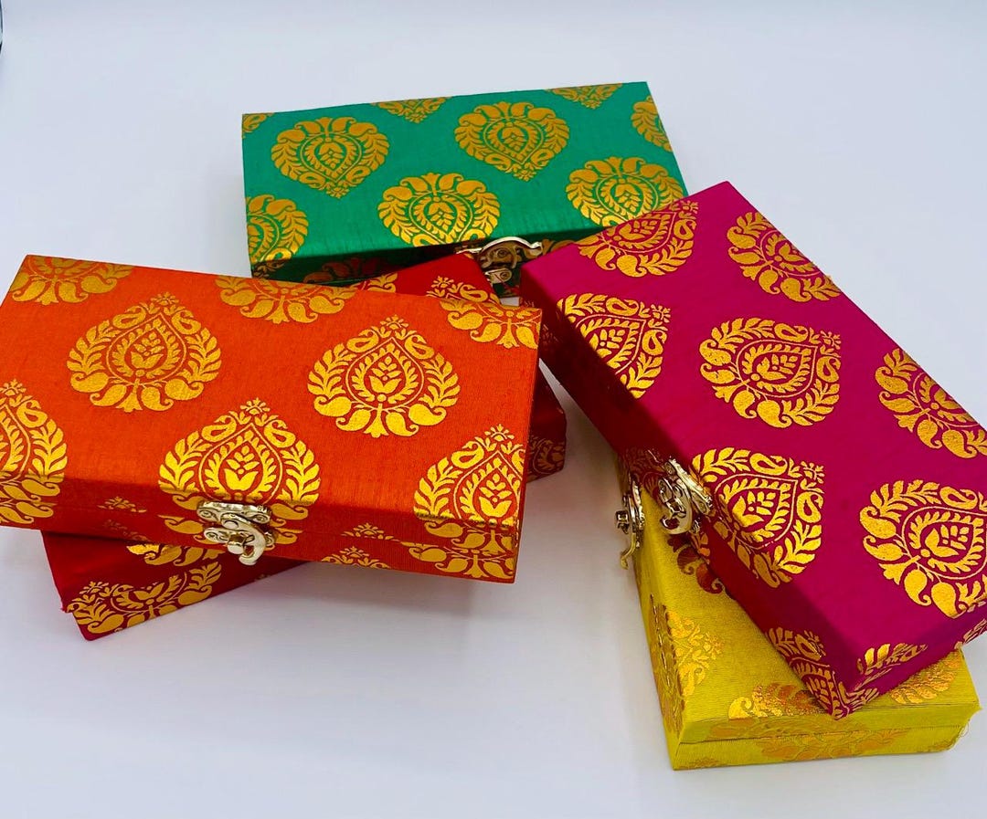 Decorative Jewelry Box | Indian Gift Box | Puja, Wedding, Diwali ...