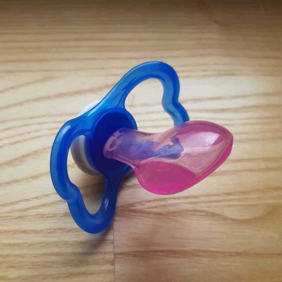 Adult Pacifiers - Colored Silicone Teat Size 5, Silicone Teat Size 6 - Etsy