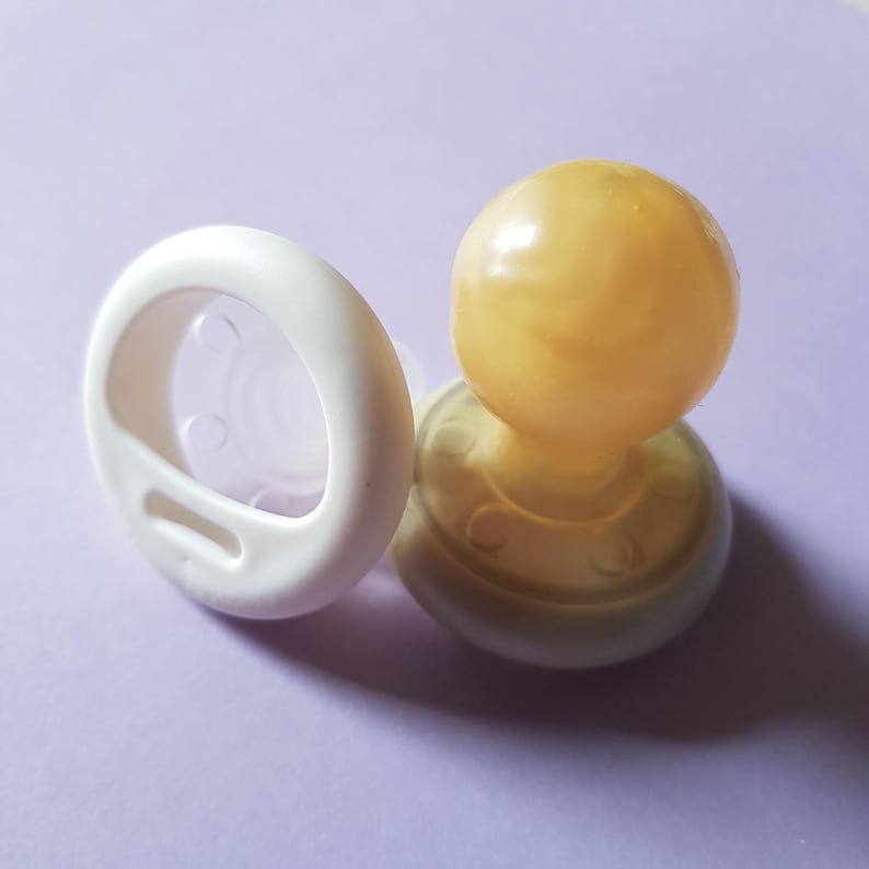 Adult Pacifier: Big Latex Teat and Tomme Tippee Paci Together - Read ...