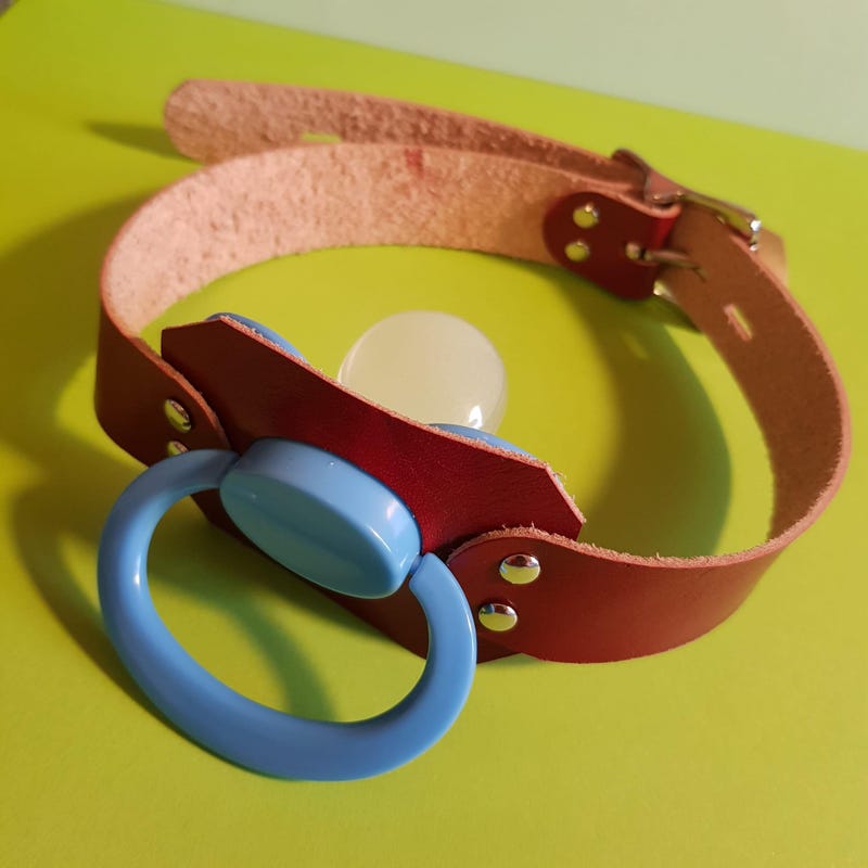 Locking Pacifier Gags - Etsy