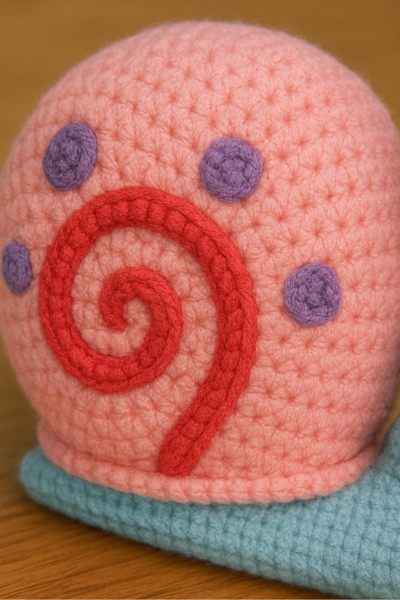 Amigurumi Snail Crochet Pattern PDF Cute Gary Style - Etsy