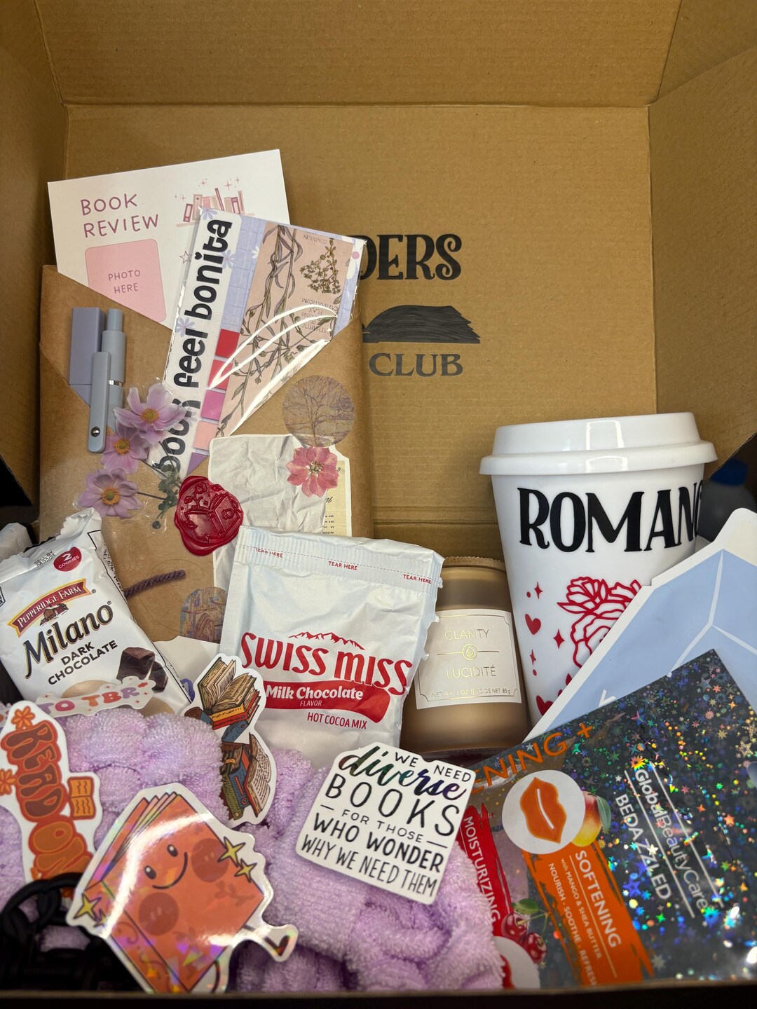 Blind Date With a Book Box YA | Full Cozy Gift Set | Surprise Genre ...