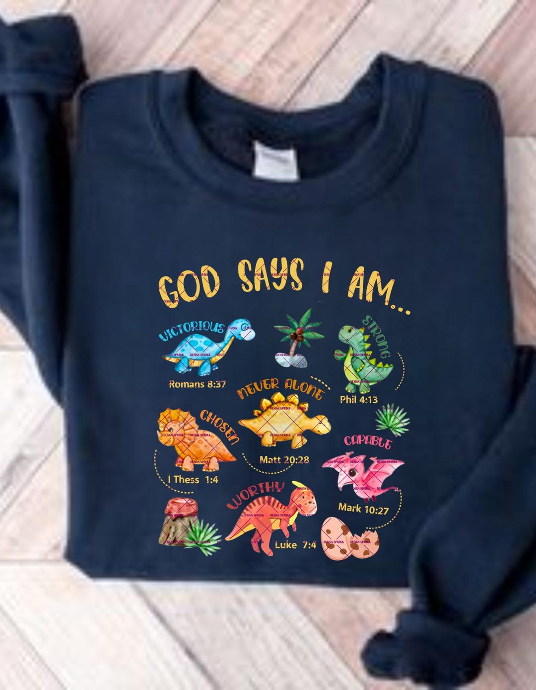 Christian Dinosaur PNG, God Say I Am Bible Verse Clipart, Religious Png ...