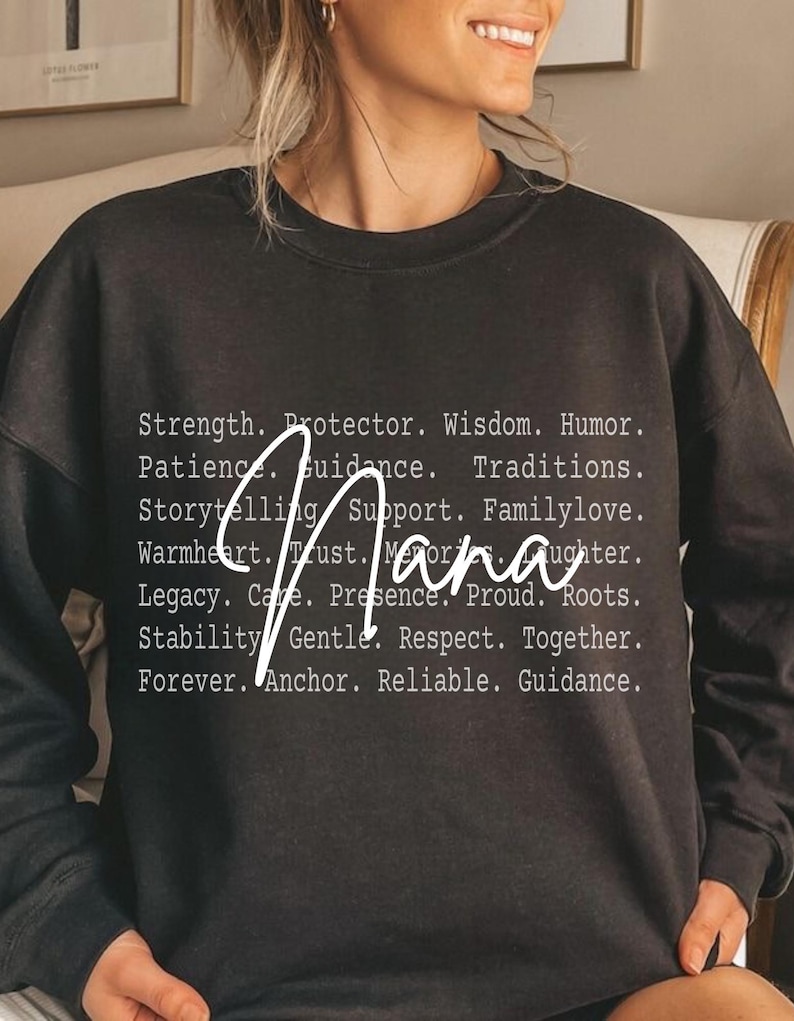 Nana Definition Shirt Png File, Nana Love, Strong Nana Family Text ...