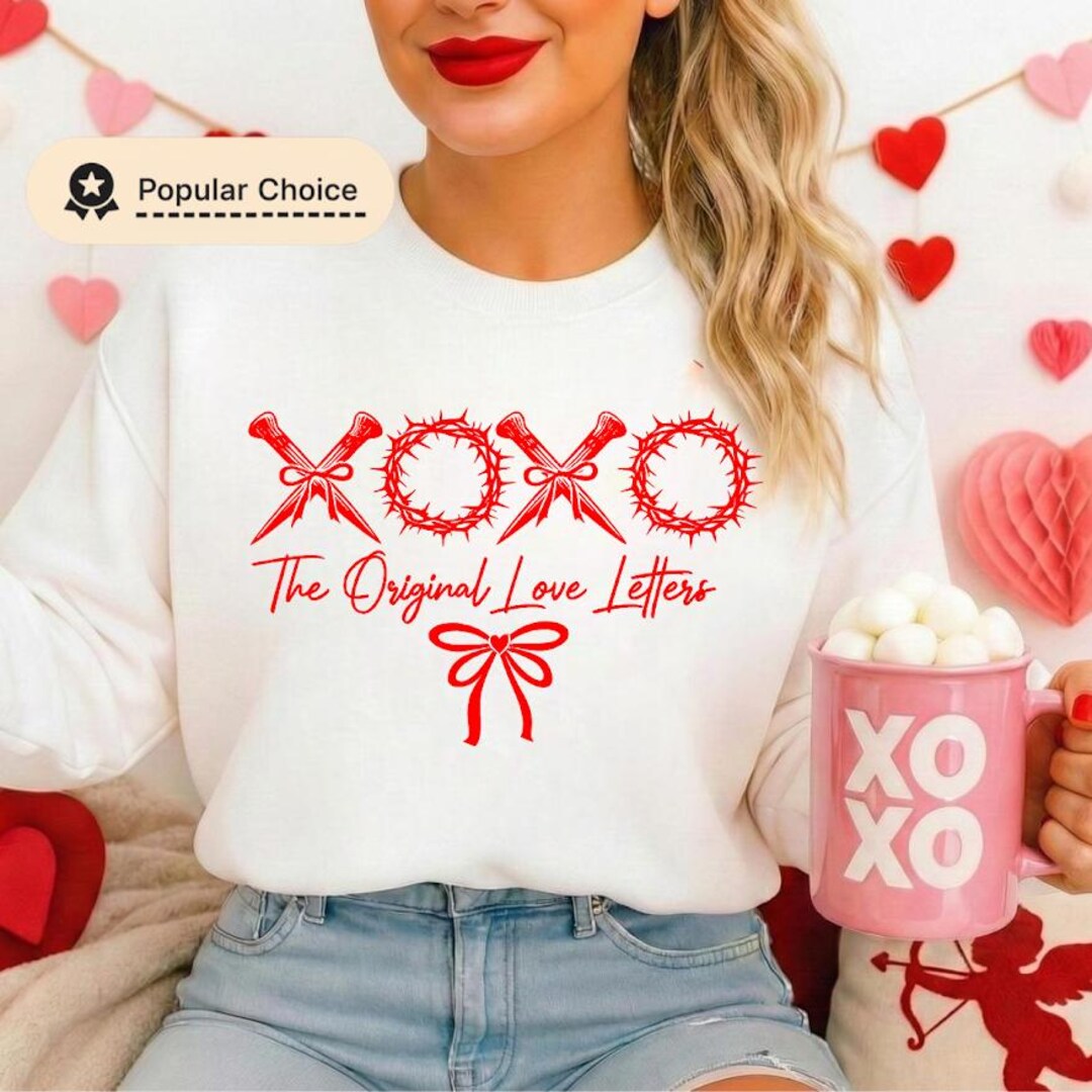 XOXO the Original Love Letters PNG, Christian Valentine Design, Jesus ...