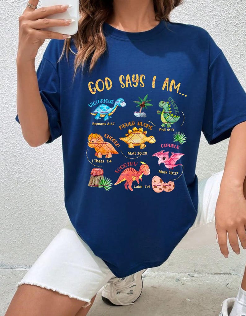 Christian Dinosaur PNG, God Say I Am Bible Verse Clipart, Religious Png ...