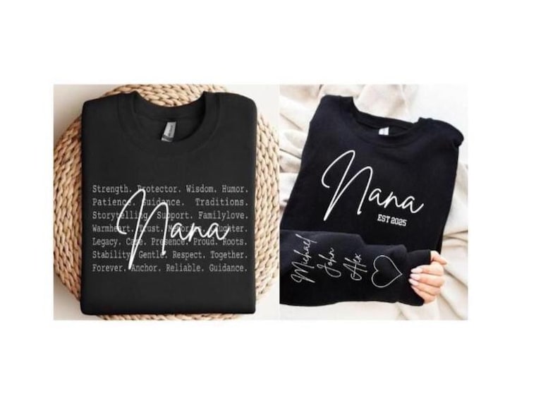 Nana Definition Shirt Png File, Nana Love, Strong Nana Family Text ...