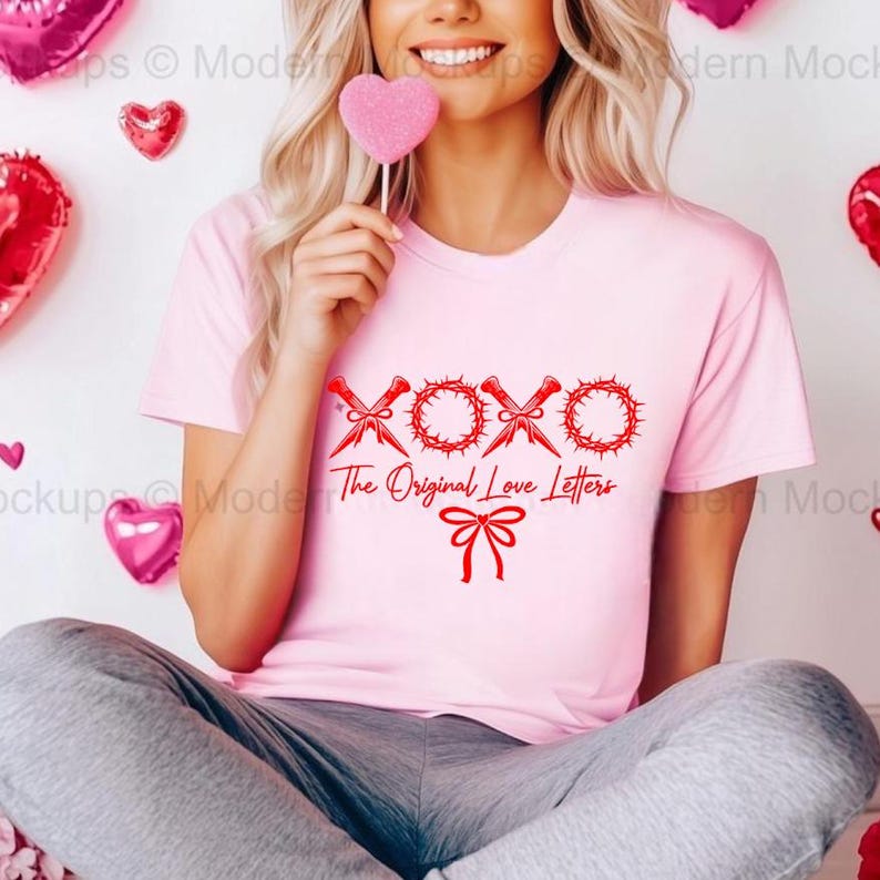 XOXO the Original Love Letters PNG, Christian Valentine Design, Jesus ...
