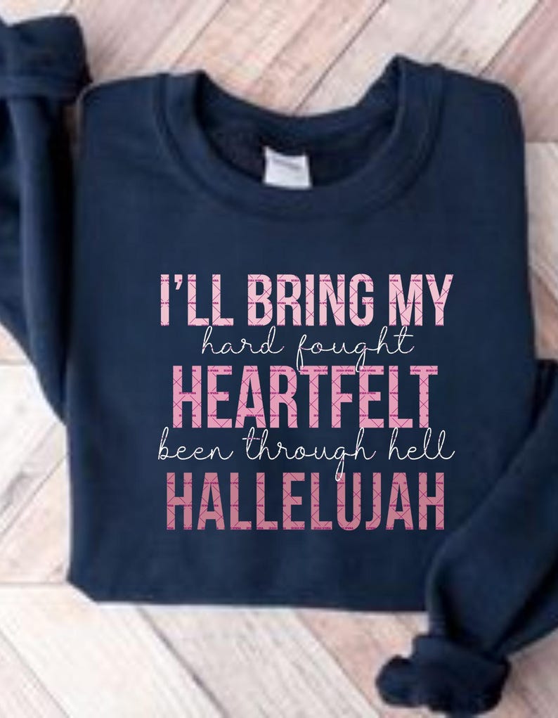 Hard Fought Hallelujah PNG, Jesus Faith Worship Design, Digital ...
