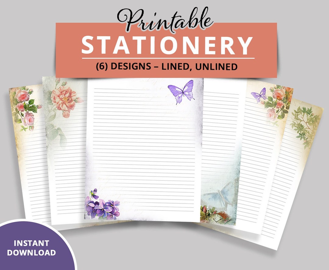 Pretty Writing Paper Writing Letter Stationery Paper - Etsy