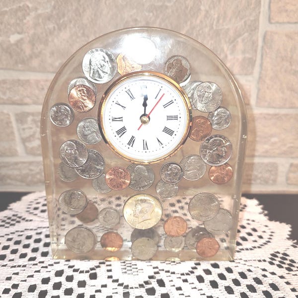Coin Clock - Etsy