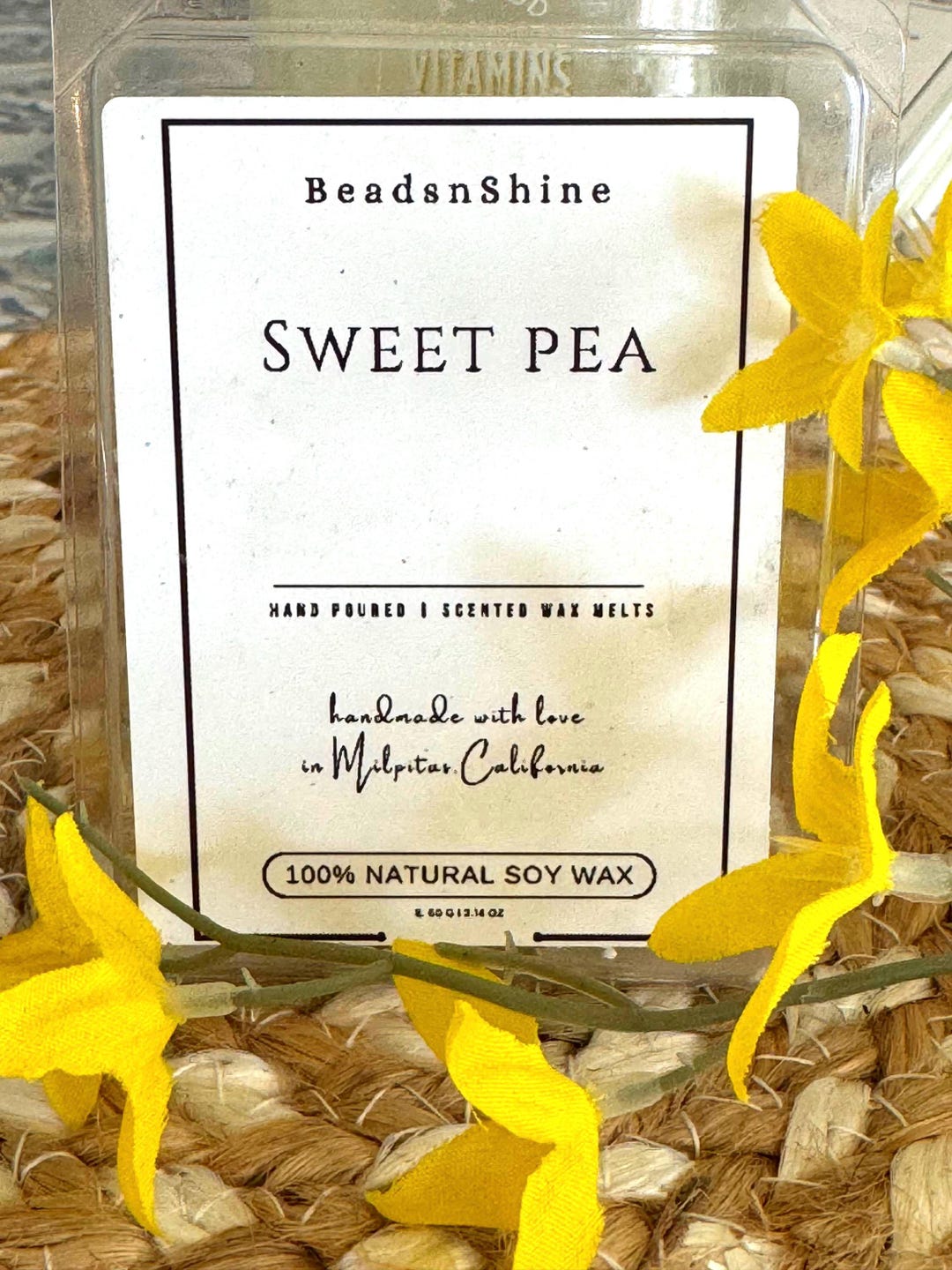 Cera derretida com aroma de ervilha-de-cheiro | Ideias para presentes ...
