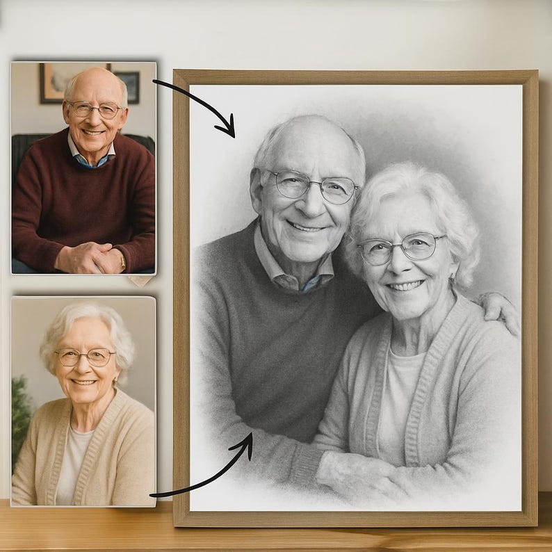 Photo Edit Merge, Add Deceased to Photo, Christmas Gift, Family ...