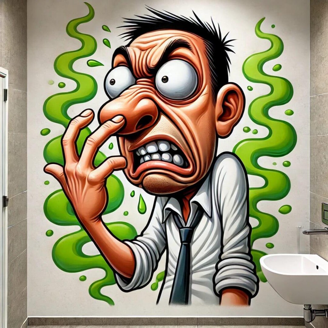 Nose-pinching Chaos: Hilarious Cartoon Art for a Laugh-out-loud ...