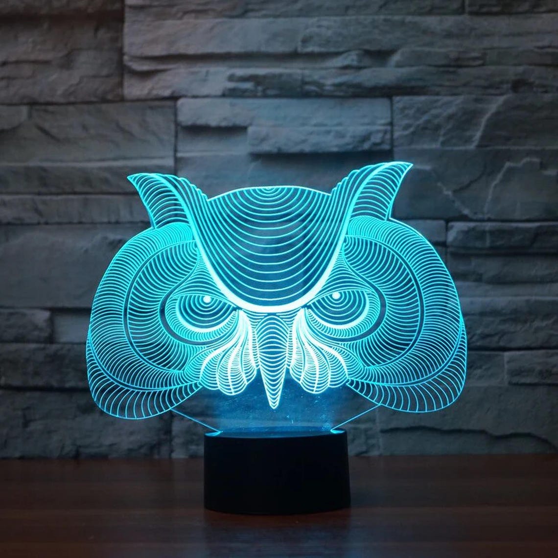 Customized 3D LED Lion Night Light - Etsy