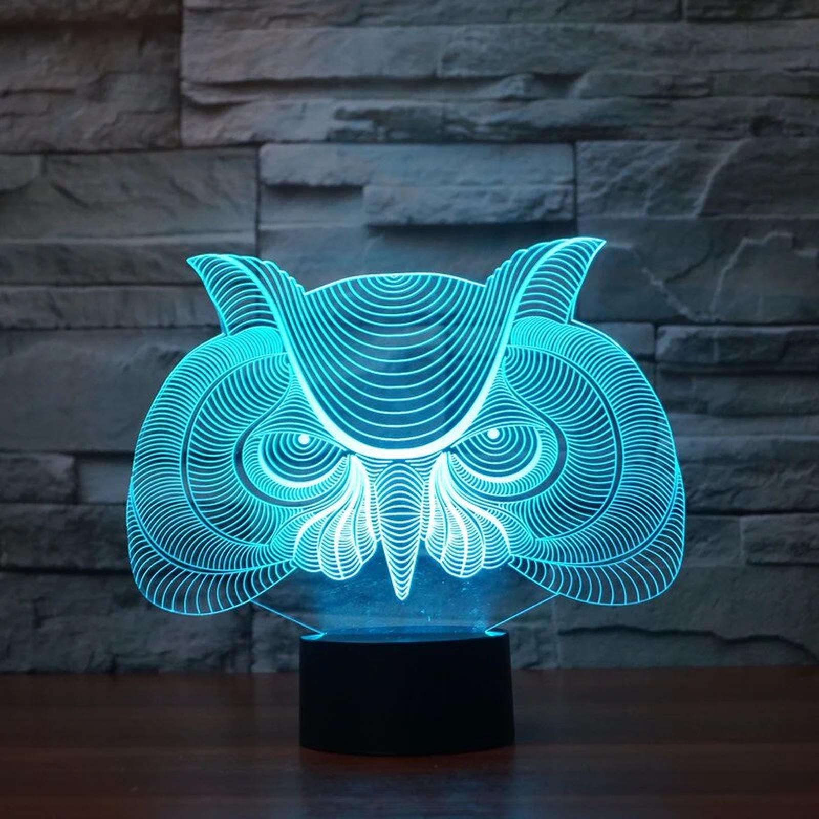 Customized 3D LED Lion Night Light - Etsy