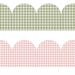Pastel Picnic Bulletin Board Borders - PASTEL GINGHAM - Etsy