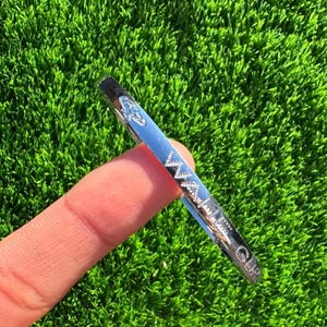 Sikh Kara Silver Plated Waheguru Khanda Laser Engraved Bracelet Kada ...