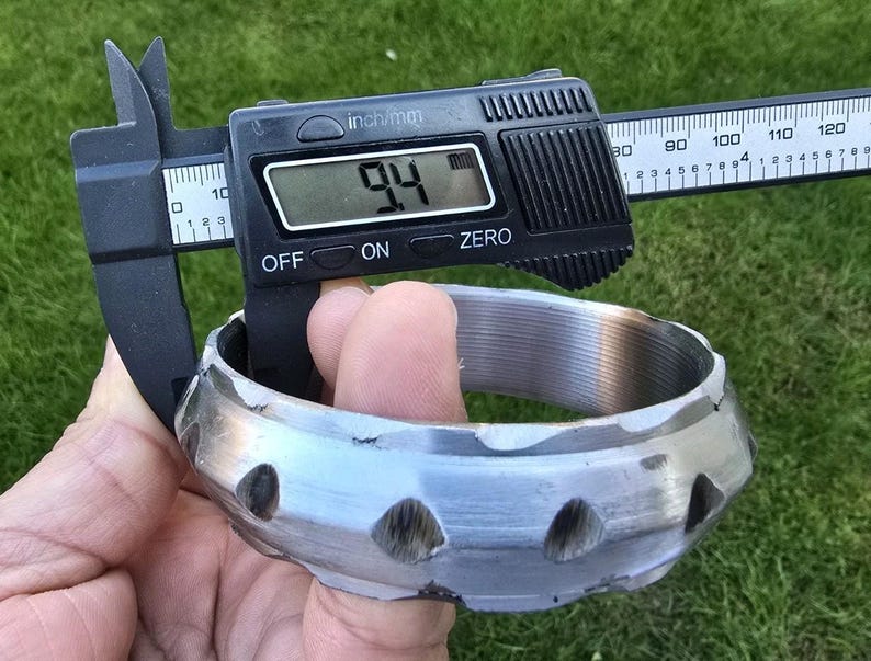 Sikh Sarbloh Kara Cuts Design Pure Iron Singh Khalsa Chunky Taksali ...