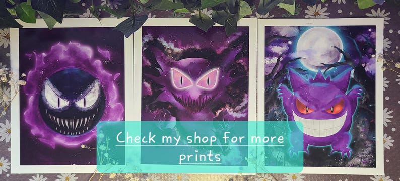 Mega Rayquaza Art Print | Handmade Pokemon Digital Art | 2 Sizes - Etsy