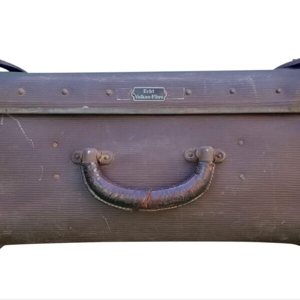 Antique Suitcase - Etsy