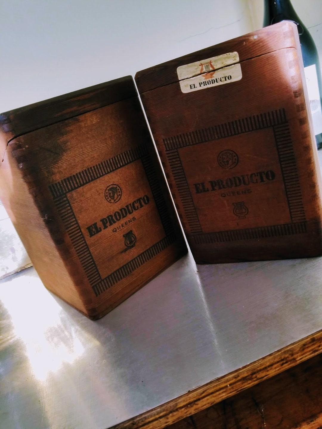 Cigar Box El Producto, Wooden, Cigar Box, El Producto, Queens, Vintage ...