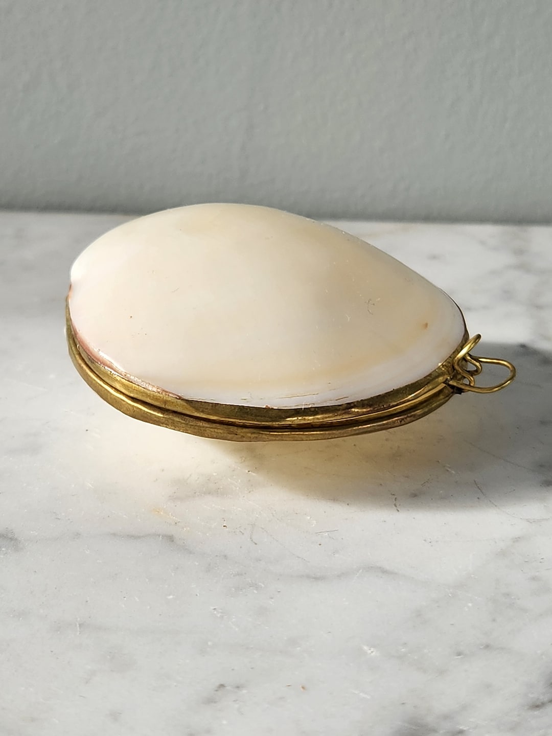 Clam Shell Trinket Box, Ring Holder, Table Décor, Ring Bearer Pillow ...