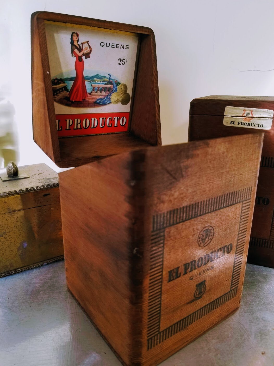 Cigar Box El Producto Wooden Cigar Box El Producto - Etsy Canada