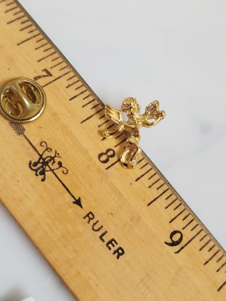 Guardian Angel Lapel Pin Angel on My Shoulder Angel With - Etsy