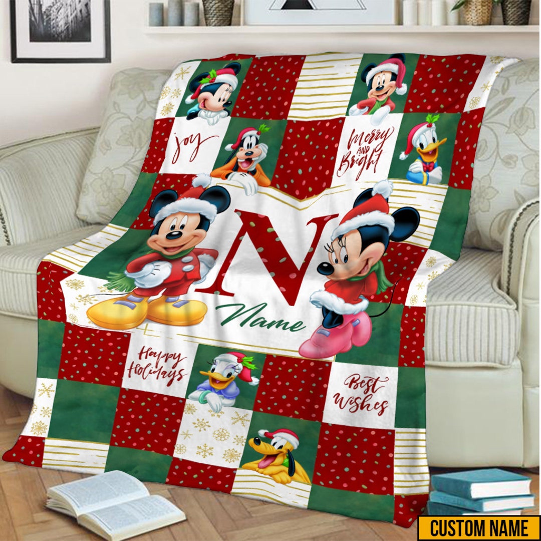 Mickey Mouse Christmas Blanket