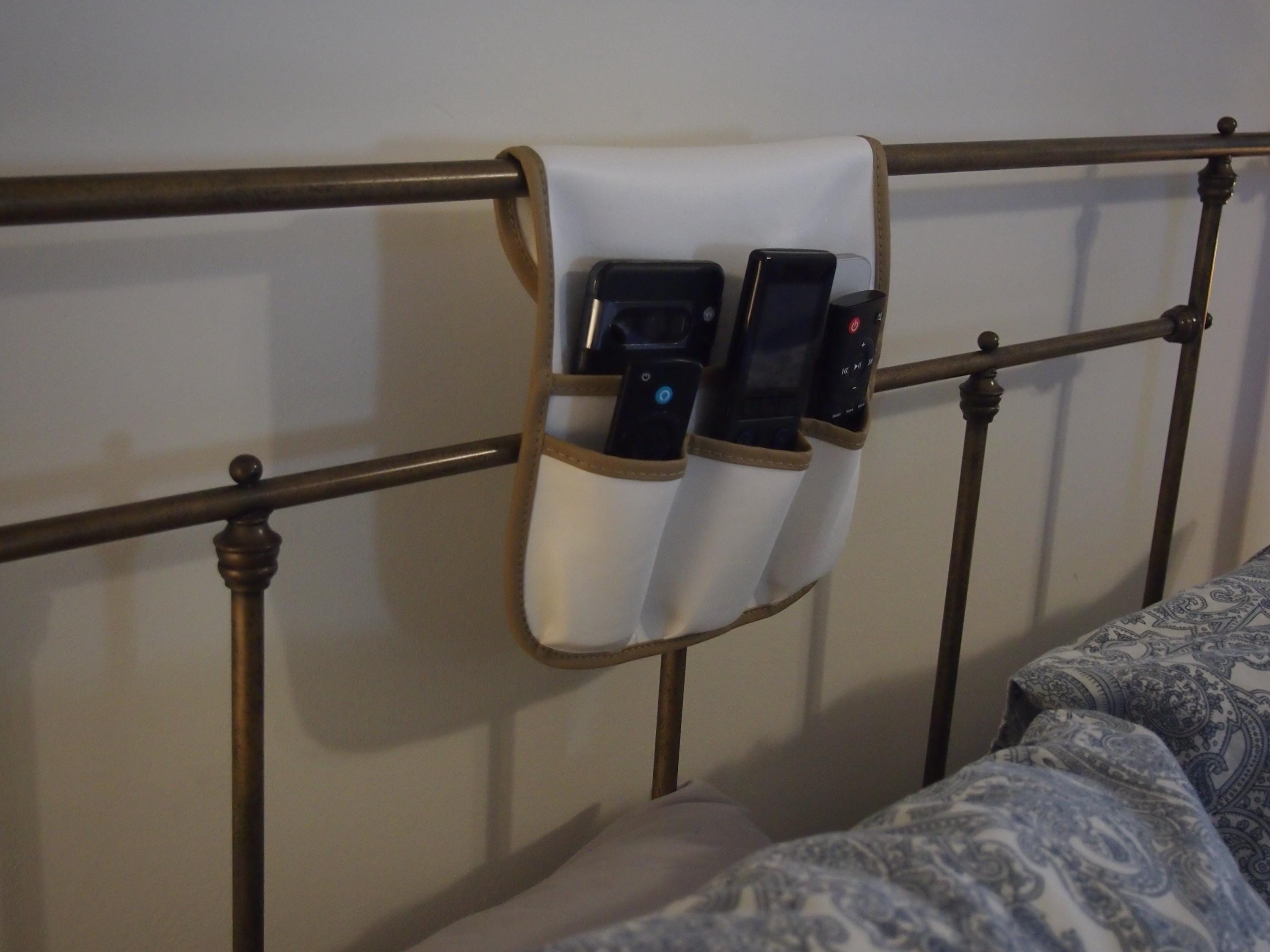 Headboard Remote Control and Phone Holder Caddy - Etsy