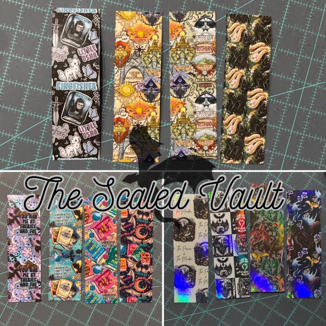 Handmade Laminated Bookmarks - Choose One - Etsy