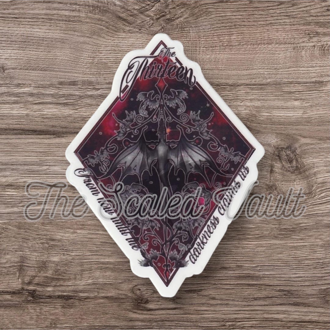 Until the Darkness Claims Us Laminated Sticker, Two Options 3” - Etsy