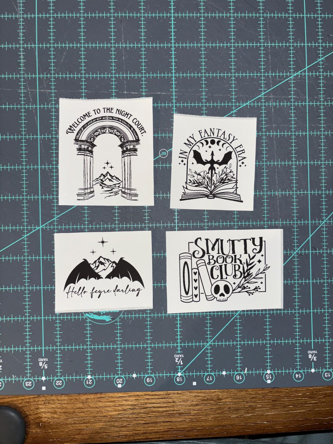 FANTASY ACOTAR Thermal Label Sticker Set 1 - Etsy