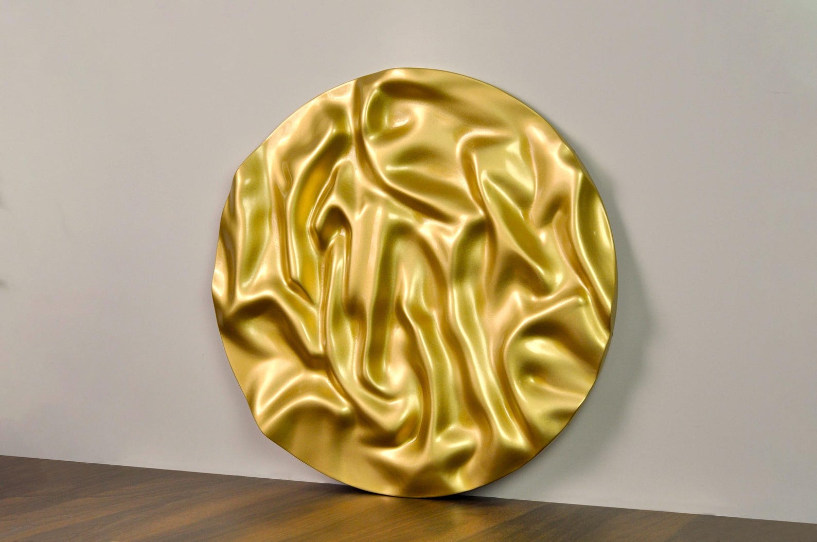 Modern 3D Textured Wall Art,wavy MDF Panel, Lacquer Painted Abstract ...