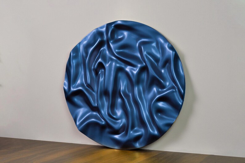 Modern 3D Textured Wall Art,wavy MDF Panel, Lacquer Painted Abstract ...