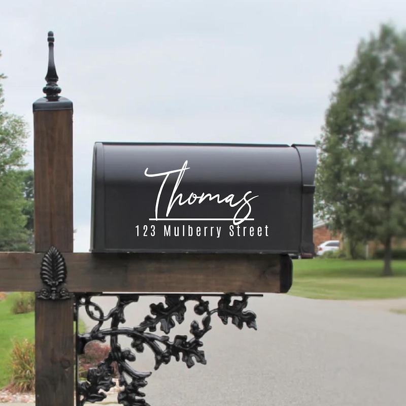 Mailbox Letters and Numbers - Etsy