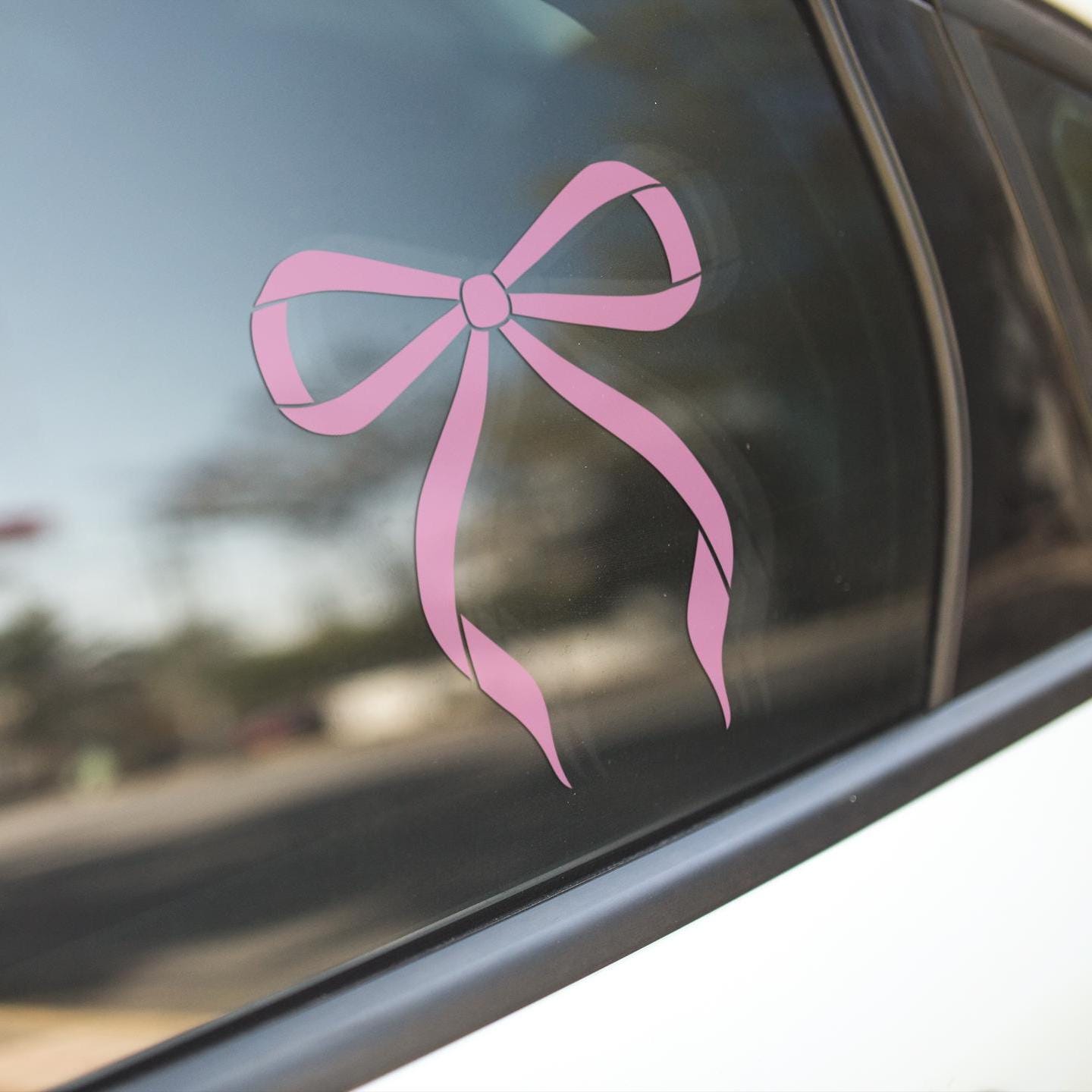 Cute Bow Window Decal - Etsy