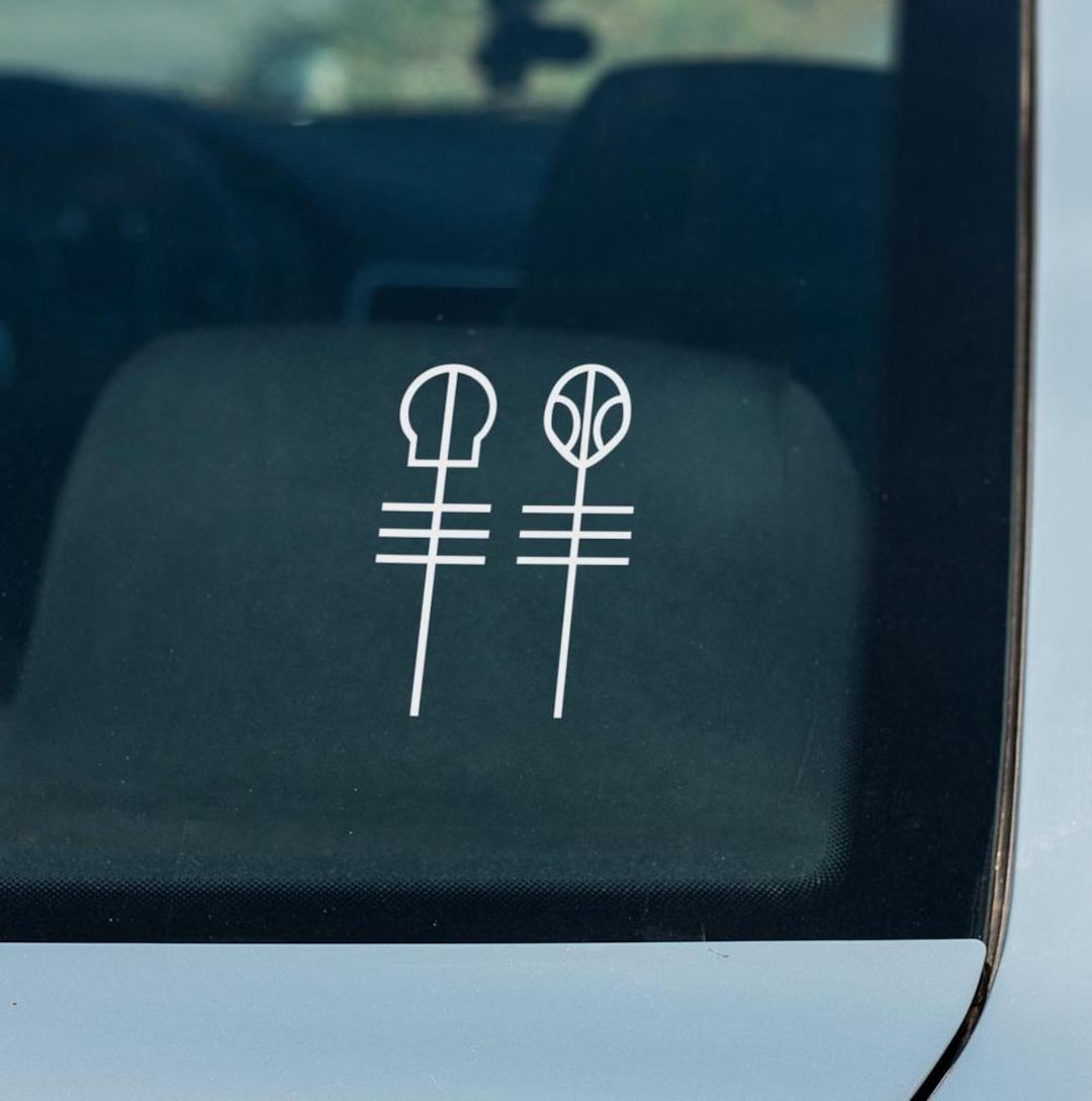 Twenty One Pilots Window Decal - Skeleton Clique - Etsy