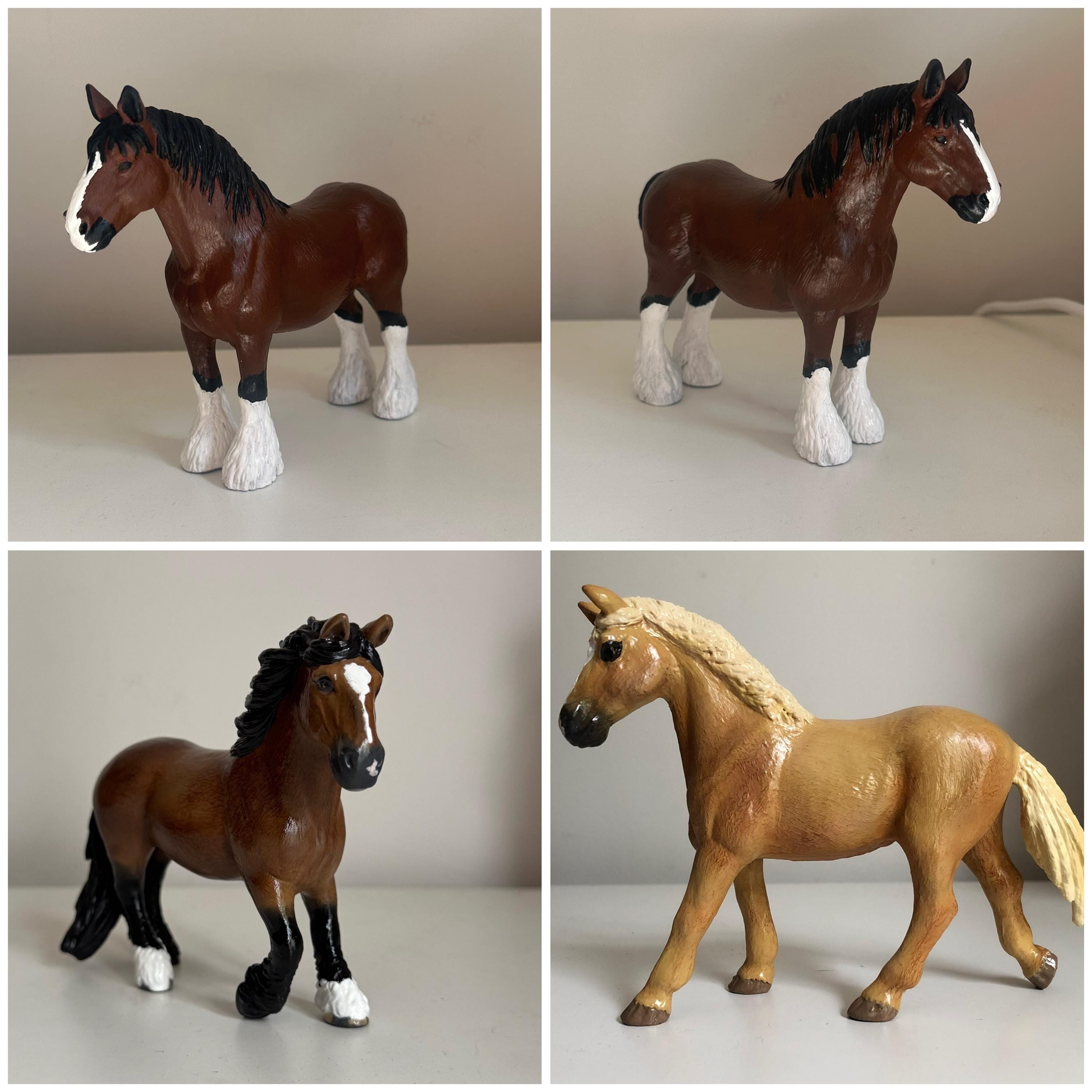 Made to Look Like Your Horse! Custom Schleich & Breyer Collecta Models ...