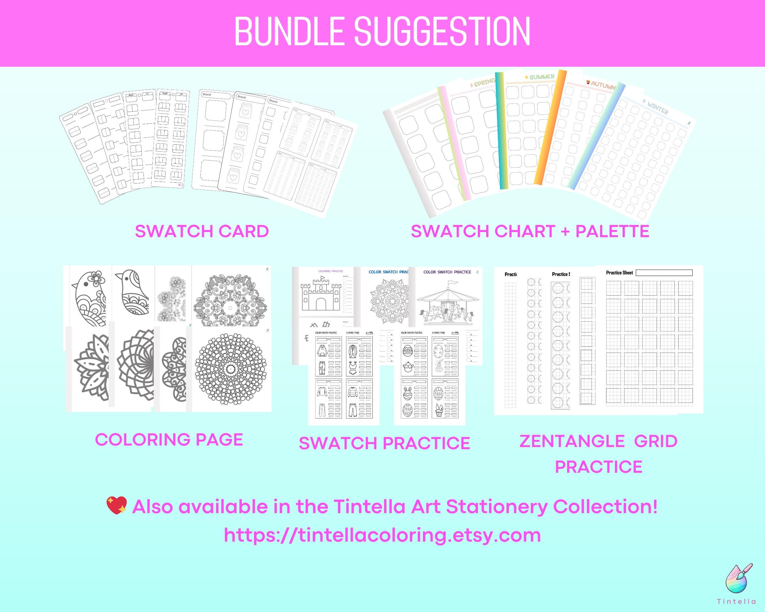 Ohuhu Honolulu Skin Tones Swatch Chart: Color Code Conversion (PDF/PNG ...