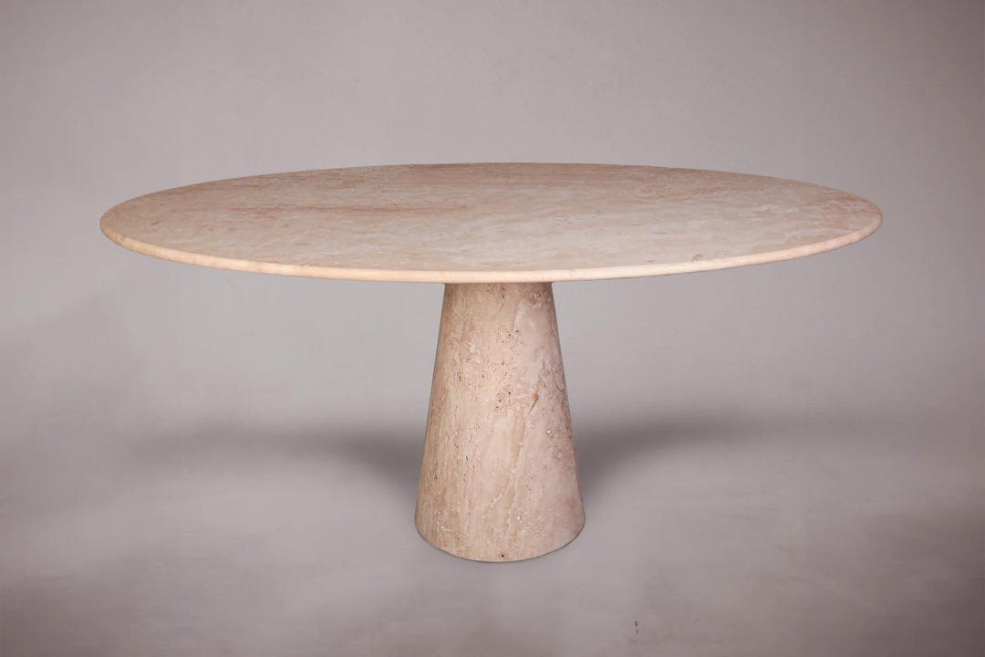 Travertine Dining Table. Travertine Marble Dining Table. Custom ...