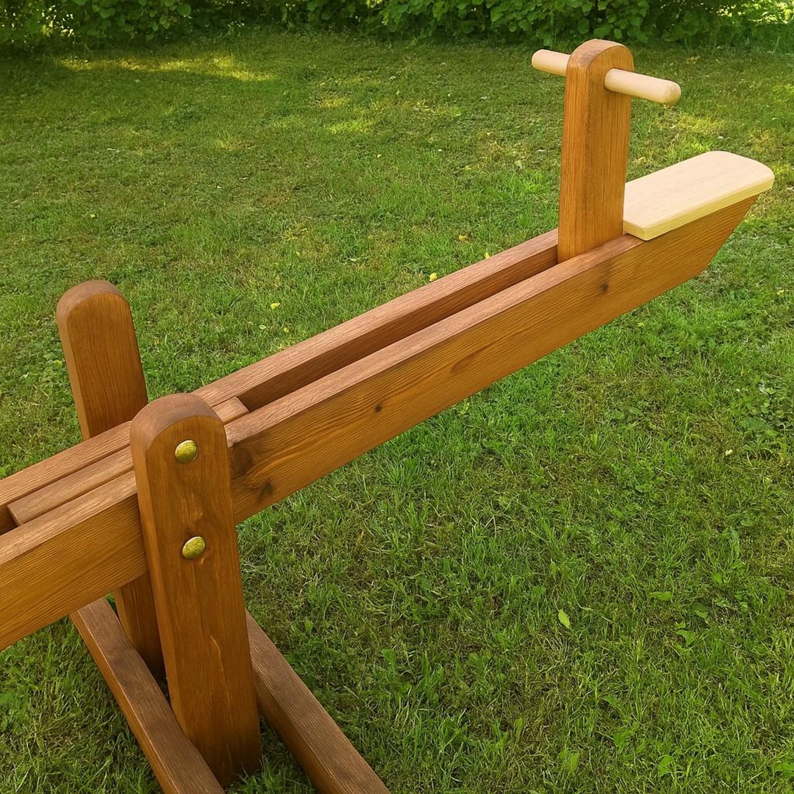 Wooden Seesaw Plan – DIY Teeter-totter PDF Guide | Outdoor Playground ...
