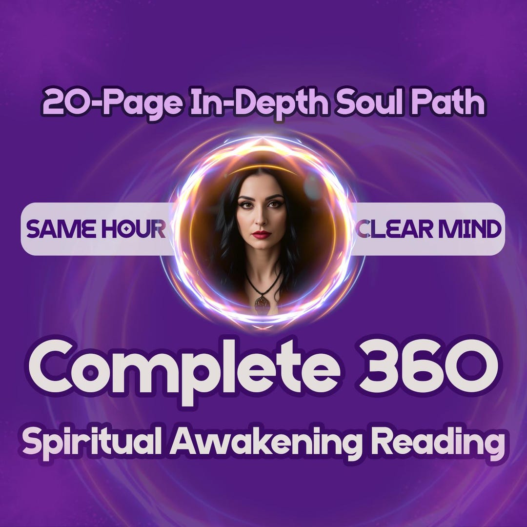 Complete 360 Spiritual Awakening Reading – 20-page In-depth Soul Path ...